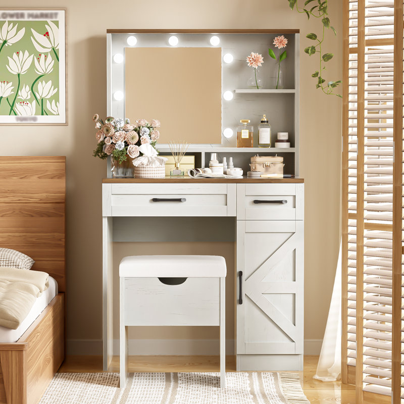 Wayfair white dressing table store